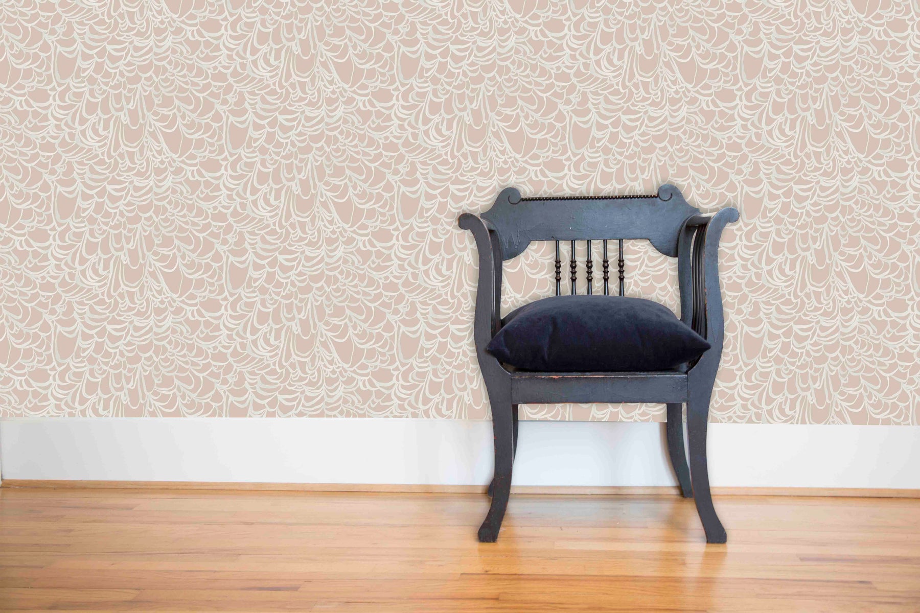 Bantam in Ballet Wallpaper – Kelly Ventura Design