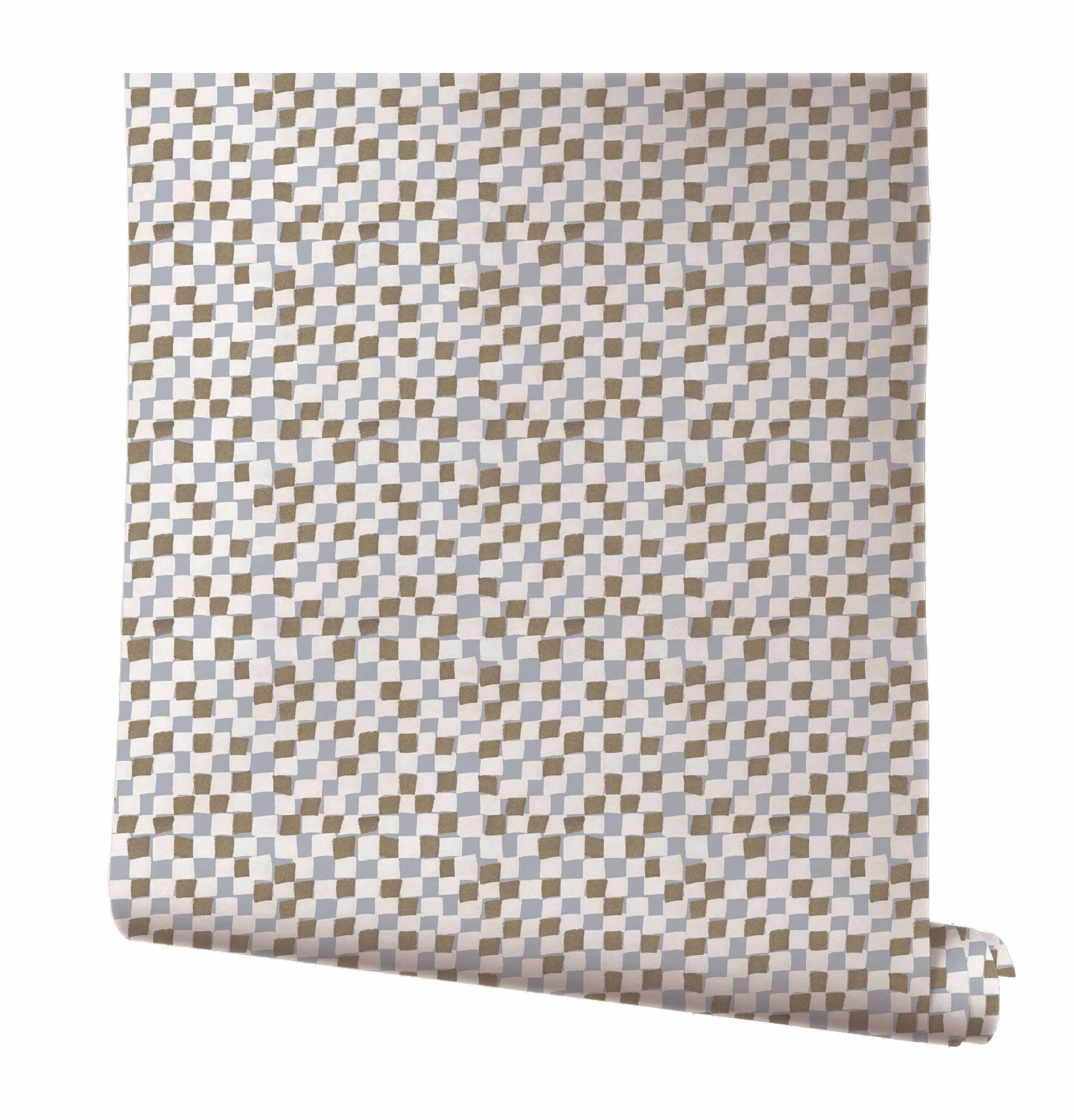 Checker in Sky Sample – Kelly Ventura Design