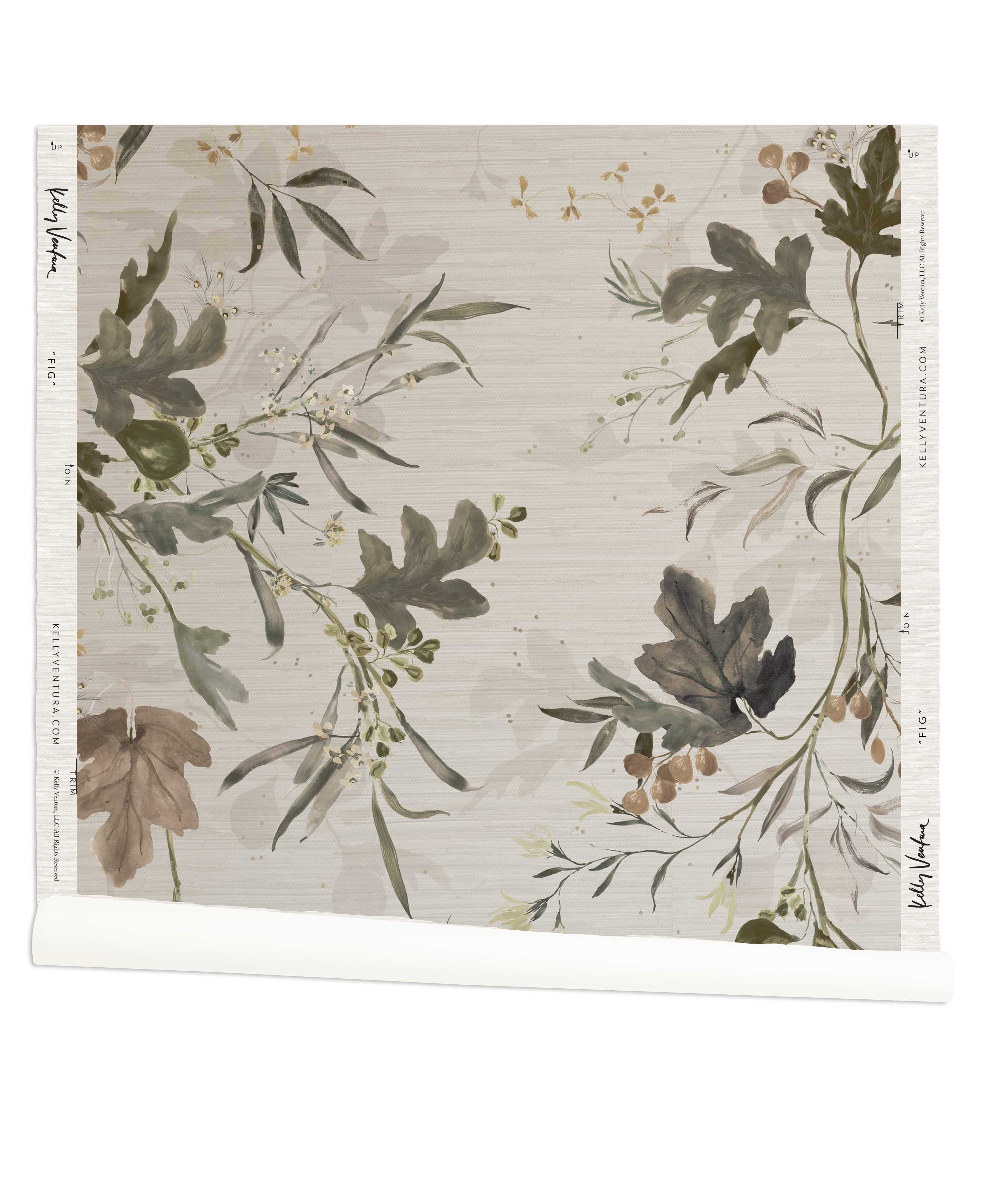 Fig in Rust Grasscloth Sample – Kelly Ventura Design