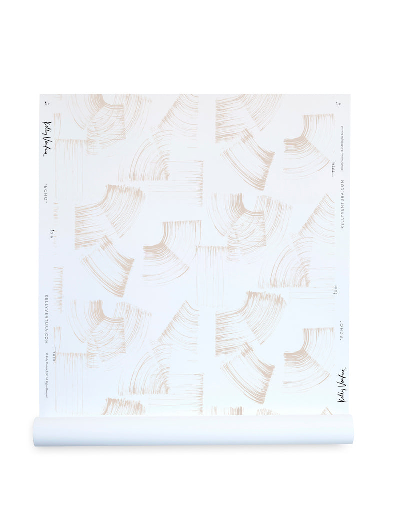 Echo in Shell Wallpaper – Kelly Ventura Design